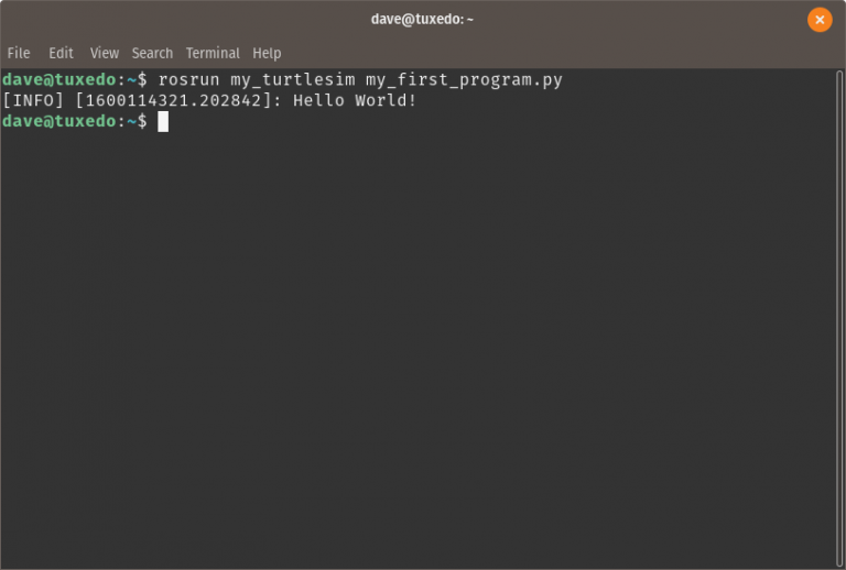Creating ROS Packages – Dave's RoboShack