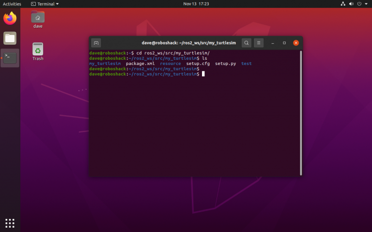 Creating ROS2 Packages – Dave's RoboShack