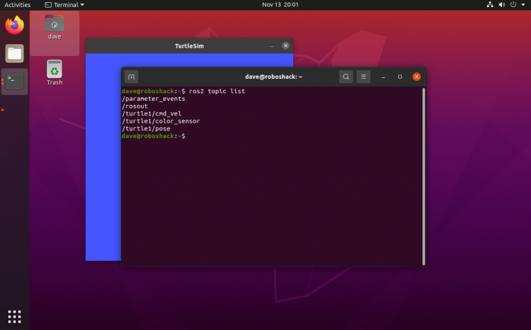 ROS2 topics – Dave's RoboShack
