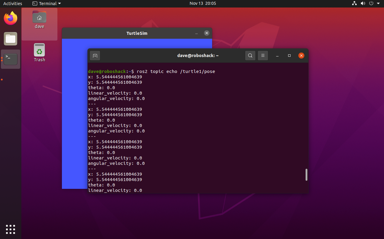 ROS2 topics – Dave's RoboShack